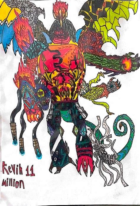 Ben 10 Fusion Villian Kevin 11mill Full Mutate By Stadicbeast112 On