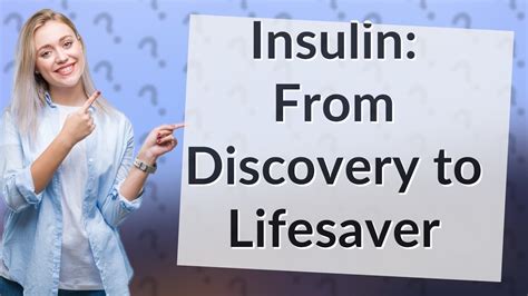 How Did Insulin Come To Be The History Behind The Lifesaving Drug Go IT