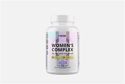1WIN БАД для женского здоровья woman's complex витамин C, кальций ...