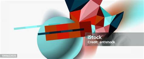 트렌디 한 3d 기하학적 구성 비즈니스 또는 기술 프리젠 테이션을위한 디자인 템플릿 인터넷 포스터 또는 웹 브로셔 커버 0명에 대한 스톡 벡터 아트 및 기타 이미지 Istock