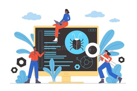 Debugging Service Stock Illustrations 752 Debugging Service Stock