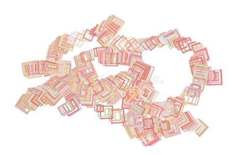 Conceptual Background Square Rectangle Pattern For Design White Decoration Style And Wallpaper