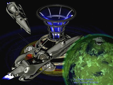 Universal Gate Scifi Meshes Com