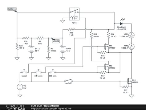 Led Controller Circuitlab