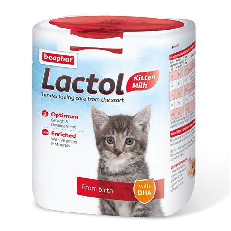 Beaphar Lactol Milk Replacer For Kittens 500g Beaphar