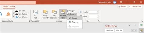 The PowerPoint Selection Pane PresentationPoint