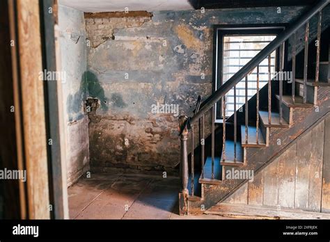 Interior Of The Slave Quarters At The Aiken Rhett House Museum