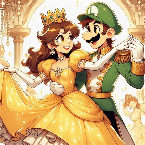 Luigi X Daisy By Spongebobnintendo20 On Deviantart