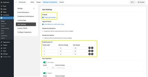 How To Create A Quiz In Wordpress No Brainer Solution Fluent Forms