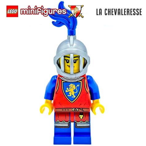 Minifigure LEGO Médiéval La Chevaleresse Super Briques