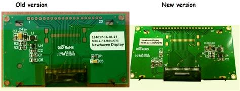 Nhd 2 7 12864ucy3 Replace To Previous Version Newhaven Display