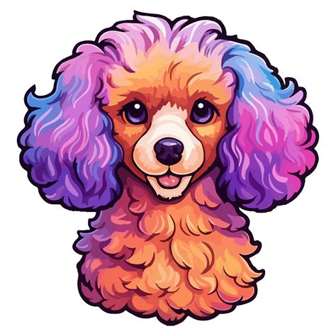 French Poodle Clip Art