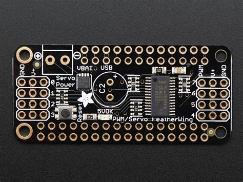 NEW PRODUCT 8 Channel PWM Or Servo FeatherWing Add On For All Feather Boards Adafruit