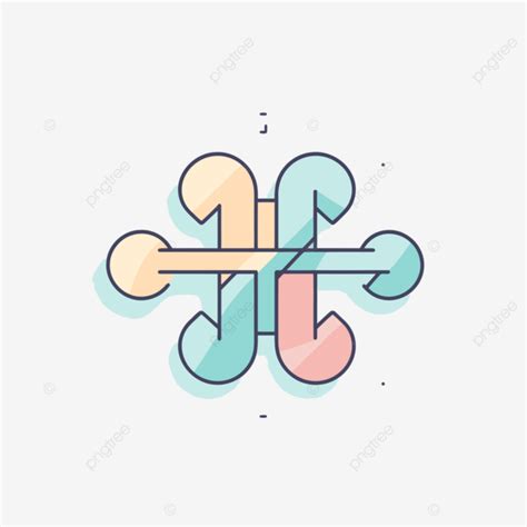 Business Collaboration Vector Twinning Lineal Icon Flat Icon Png And
