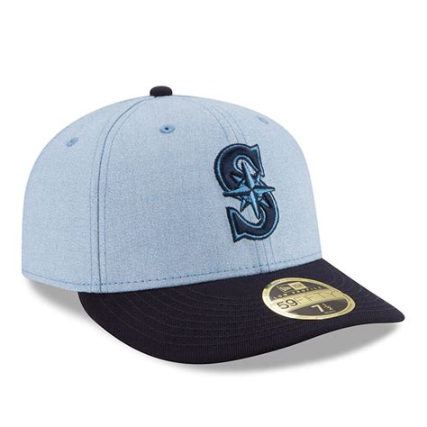 Mens Seattle Mariners New Era Light Blue 2018 Fathers Day On Field
