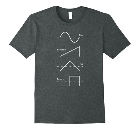 Synthesizer Nerd Analog Audio Waveform T Shirt Pl Polozatee