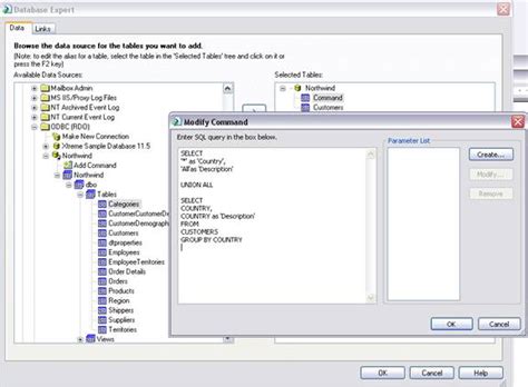 Crystal Reports Selecting All Values In A Dynamic Prompt List Infosol