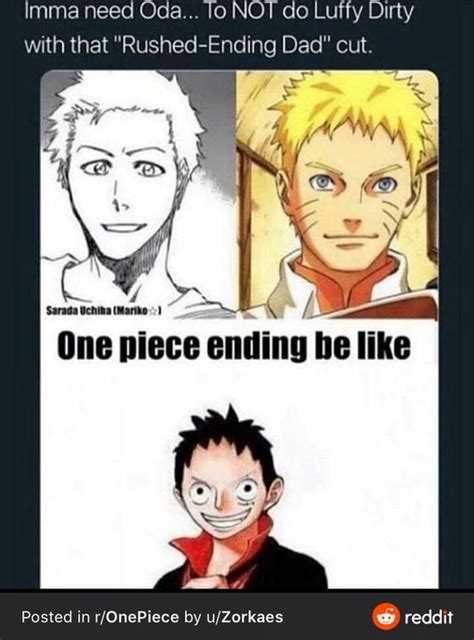 Anime Memes One Piece Ending Be Like One Piece X Bleach Naruto In