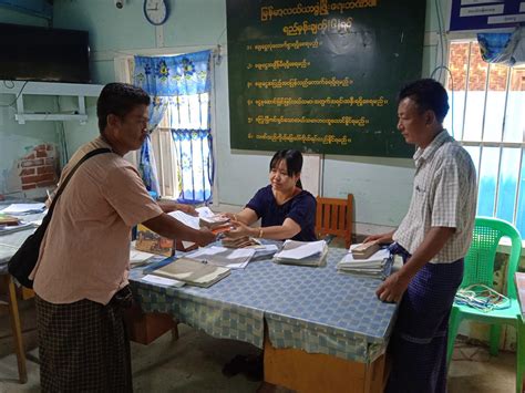 မြစ်သားမြို့နယ်တွင် ကျေးရွာအုပ်စု ၅ အုပ်စုမှ တောင်သူလယ်သမား ၇၅ ဦးအတွက် စိုက်ပျိုးစရိတ် ထုတ်ချေးင