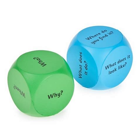 Questions And Describing Cubes Pack Of Two Abc School Supplies