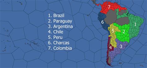 A Redraw Of The South American Map Plus More Accurate Localisation Paradox Interactive Forums