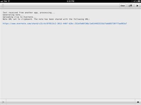 Create And Share Evernote Notes With Pythonista On IOS MacStories