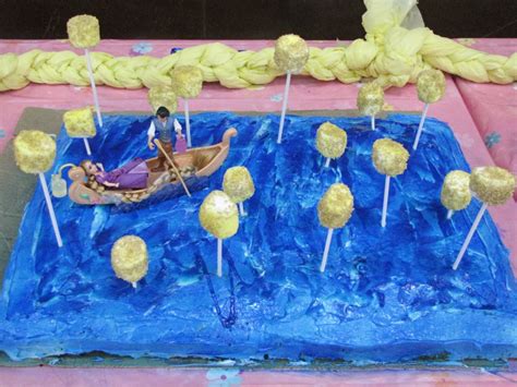 Rapunzel Lantern Scene Birthday Cake Tangled Rapunzel Birthday Prince Party Birthday