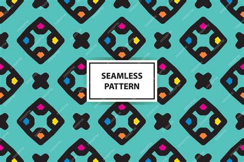 Premium Vector Vector Seamless Pattern Modern Stylish Texture Repeating Geometric Tiles