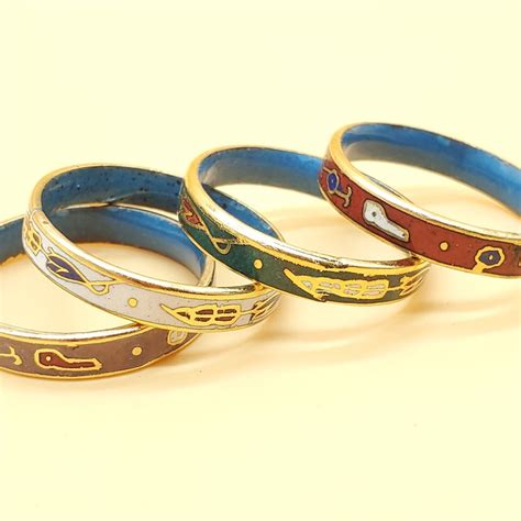Cloisonne Ring Etsy