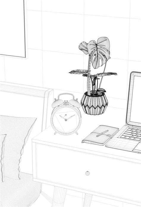 clock modeling and rendering flippednormals