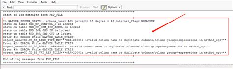 Oracle Ebs 统计数据收集模式gather Schema Statistics报错处理 Csdn博客