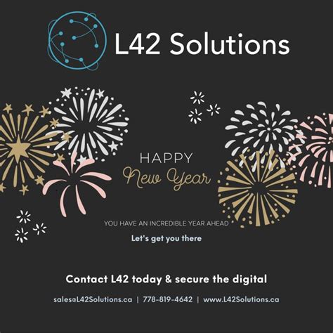 L42 Solutions Ltd On Linkedin Securethedigital L42solutions Cybersecurity Happynewyear2023