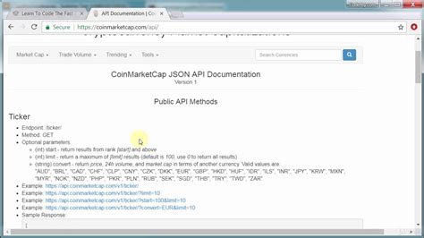 Build A Crypto Currency Portfolio App With Python Api Review Youtube