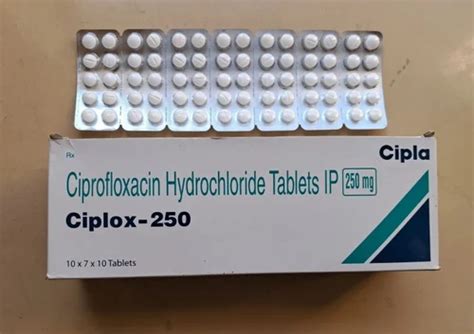Ciplox 250 Tablets At ₹ 41stripe Ciprofloxacin Tablets In Surat Id