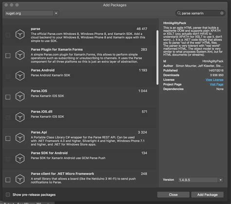 Parse For Xamarin Forms No Pcl My Solution With Conditional Builds