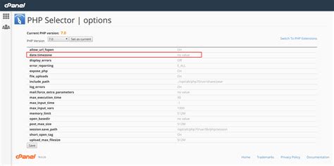How To Change The PHP Timezone In CPanel Host Geeks LLC