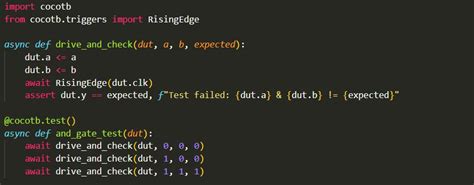 How To Write Reusable Test Functions For Cocotb Muhammad Adil Saeed Posted On The Topic Linkedin