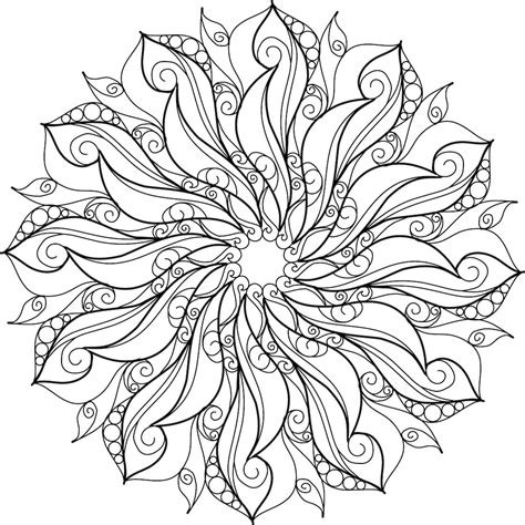 Free Coloring Pages For You To Print Monday Mandala Artofit