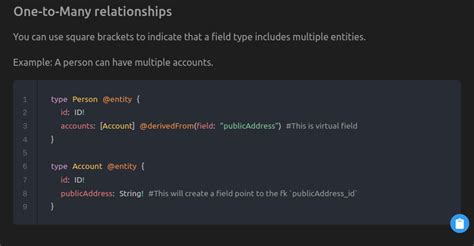 please clarify one to many relationships · issue 860 · subquery subql