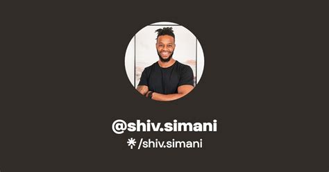 Shivsimani Twitter Instagram Linktree