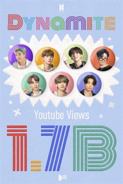 Bts′ ＂dynamite＂ Music Video Surpasses 1 7 Billion Youtube Views Breaking Records Amidst The