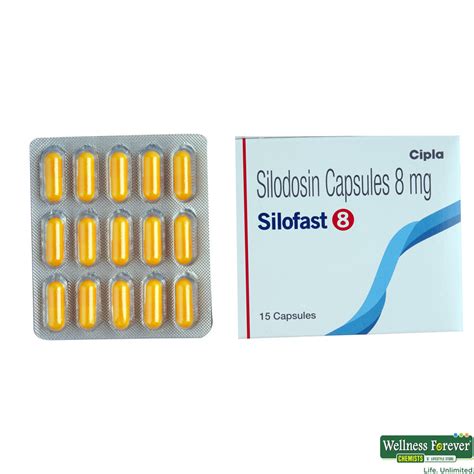 Buy Silofast 8mg 15 Capsules Online At Best Prices Wellness Forever