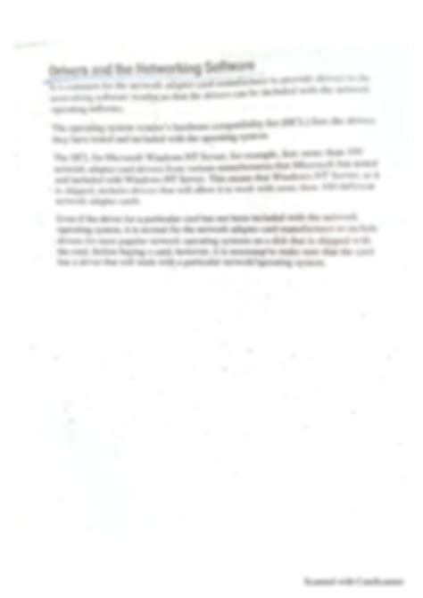 Solution The Role Of Drivers The Network Invironment Drivers And The