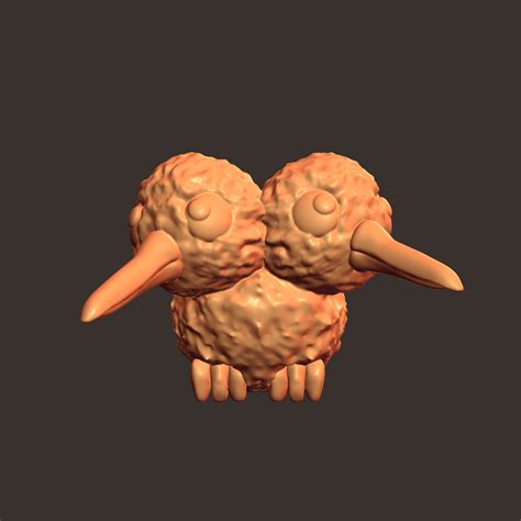 Stl File Doduo Chibi Pokemon 🐉 ・3d Printable Design To Download・cults