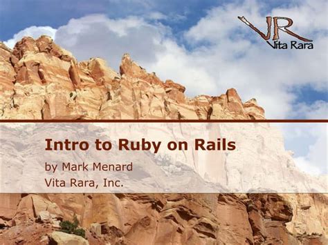 intro to ruby on rails ppt databases computer software and