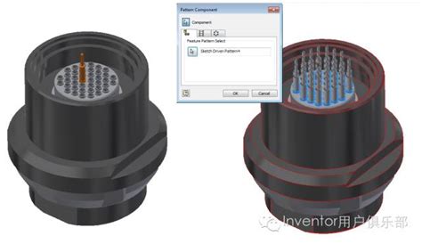 Inventor技巧丨草图驱动的阵列 参考