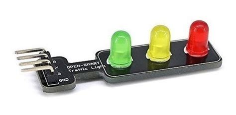 modulo semaforo farol led sinal transito 8mm arduino esp8266 mekanus