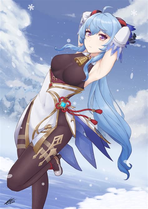 Ganyu Genshin Impact Drawn By Zeldrak Danbooru