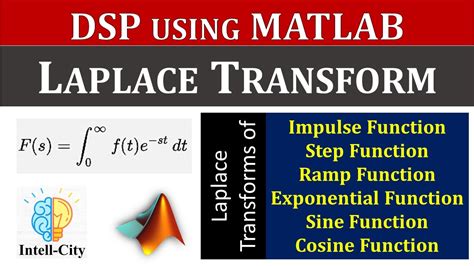 laplace transform of a function in matlab dsp using matlab youtube