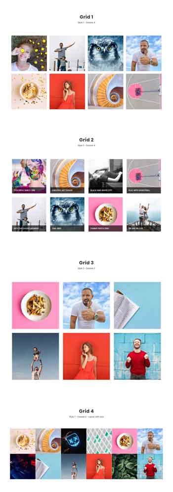 Image Gallery Grid The Plus Addons For Elementor